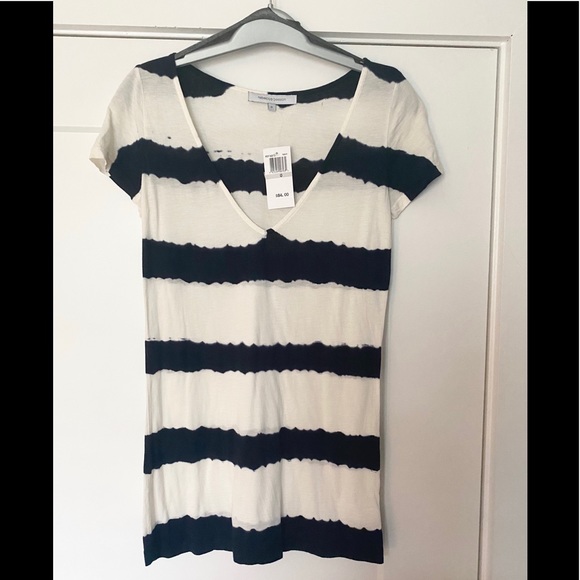 Rebecca Beeson | Tops | Rebecca Beeson Navy White Tie Dye Shirt Nwt | Poshmark